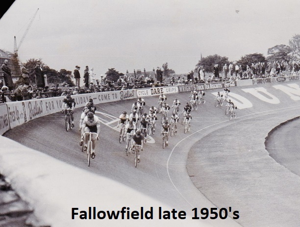 Fallowfield Stadium in Manchester, bicycle racing track